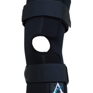 ALPS Knee Brace, Prevent or Reduce Severity of Knee Injury, Soft and Breathable, Wrap-Around with Reinforced Seams, X-Small Size