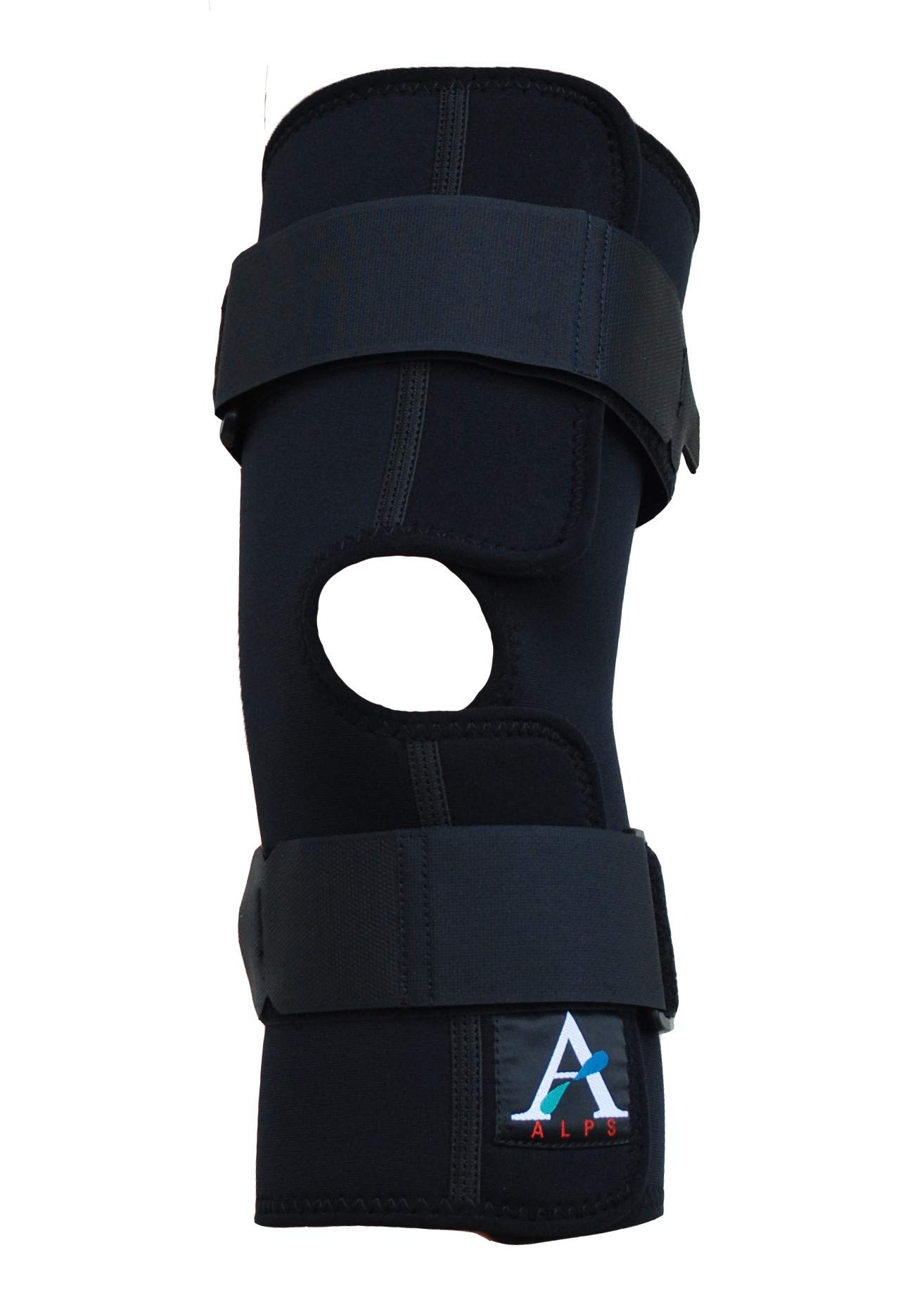 ALPS Knee Brace, Prevent or Reduce Severity of Knee Injury, Soft and Breathable, Wrap-Around with Reinforced Seams, Small Size