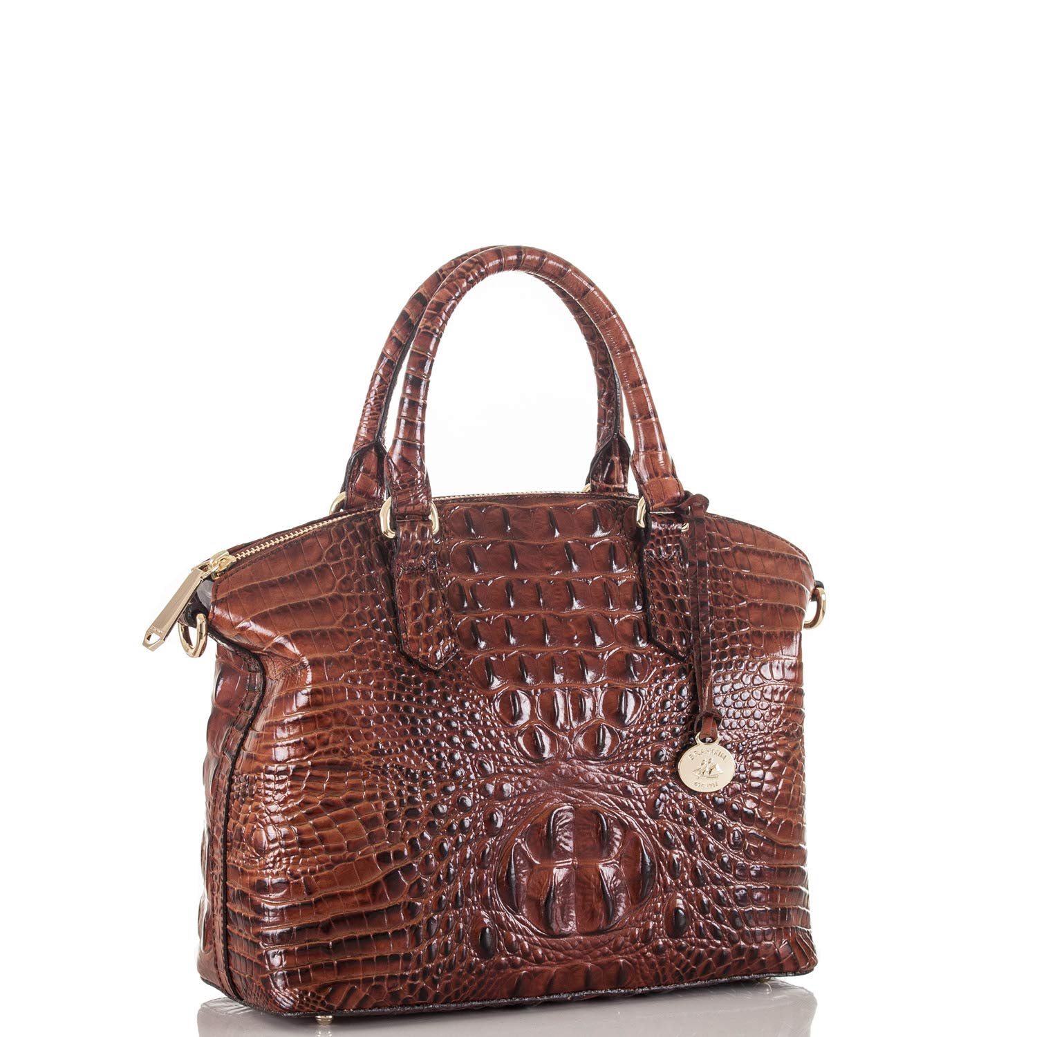 BRAHMIN Pecan Melbourne Duxbury Satchel