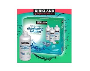 kirkland signature multi-purpose sterile solution for any soft contact lens, 16 fl oz (pack of 3)