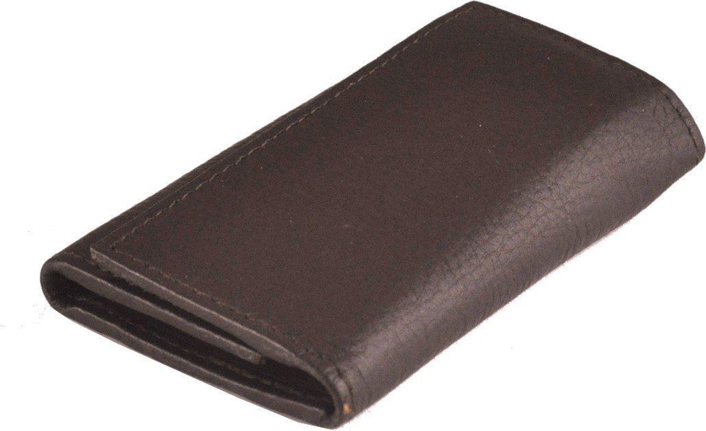 Ashford Ridge Unisex-Adult Leather Key Case Wallet 10cm x 6.2cm Brown