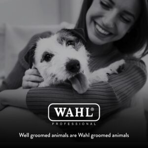 Wahl Professional Animal Bravura Lithium Ion Clipper - Pet, Dog, Cat, and Horse Corded/Cordless Clipper Kit, Purple (41870-0423)