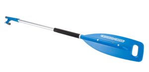 crooked creek telescoping boat paddle with hook - extends 36-inches to 54-inches - compact design for storage (50645)