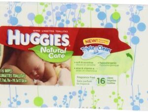 Huggies Natural Care Baby Wipes - Unscented - 16 ct