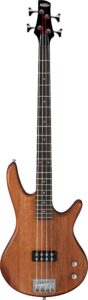 ibanez 4 string bass guitar, right, mahogany oil (gsr100exmol)