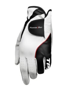 powerbilt tps cabretta leather golf glove mens lh medium