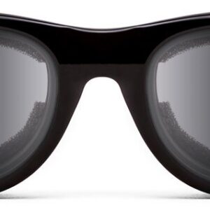 7 EYE Diablo | Wind Blocking Sunglasses - Glossy Black, Polarized Gray Lenses