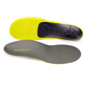 superfeet run support low arch (carbon) - 7.5-9 men / 8.5-10 women