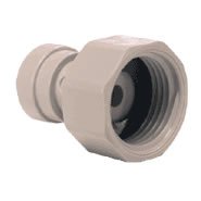 john guest ci321216s female connector, 3/8" x 3/4" bspp (pack of 10)