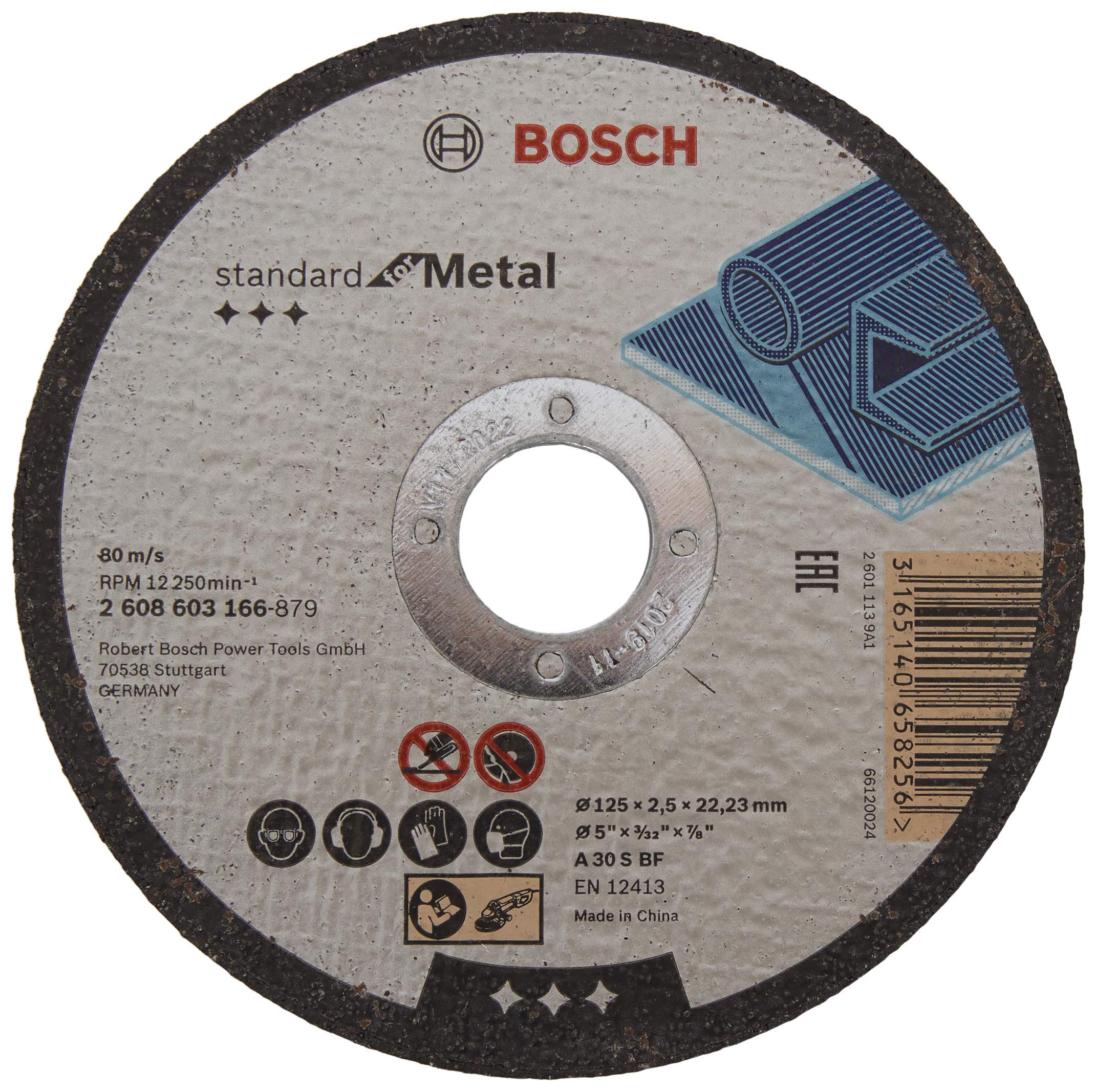 Bosch Professional 2608603166 Standard for Metal Straight Cutting disc