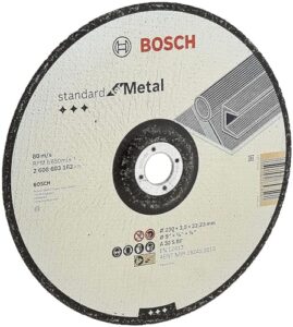 bosch 2608603162 standard for metal cutting disc with depressed centre