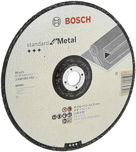 Bosch 2608603162 Standard for Metal Cutting disc with Depressed Centre