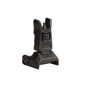 magpul mbus pro steel backup sights, front sight black