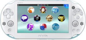 playstation vita wi-fi light blue/white pch-2000za14