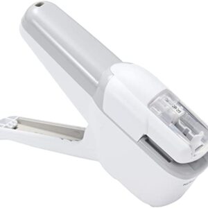 Kokuyo Harinacs Stapleless Stapler, Up to 10 Sheets 64gsm Copy Paper Binding, White, Japan Import (SLN-MSH110W)