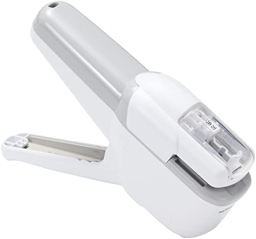 Kokuyo Harinacs Stapleless Stapler, Up to 10 Sheets 64gsm Copy Paper Binding, White, Japan Import (SLN-MSH110W)