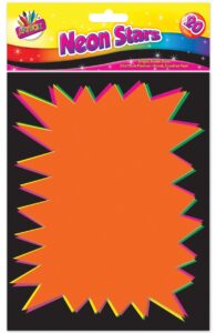 the art boxtallon fluorescent flashes - 20pk - 20 x 15cm