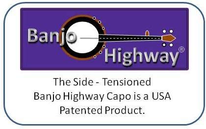 Banjo Highway Fifth String Banjo Capo - Stainless Steel