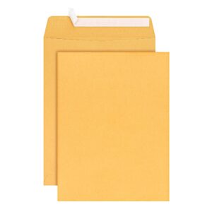 office depot clean seal(tm) catalog envelopes, 9in. x 12in., 20% recycled, brown, pack of 100, 77922