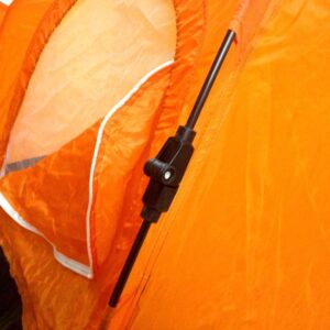 Instant Automatic Pop Up Backpacking Camping Hiking 2 Man Tent Orange Sealed