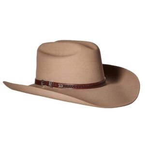 stetson men's cowboy marshall hat, tan, 7.25