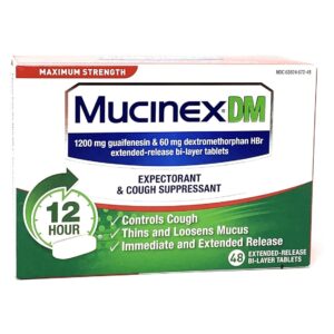 Mucinex DM Maximum Strength, 48 Tablets