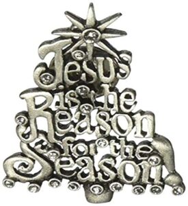 cathedral art jesus is the reason (abbey & ca gift) decorative pin, one size