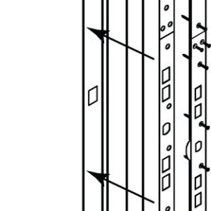 Prime-Line U 11026 Jamb Repair and Reinforcement Kit, 59-1/2 In. Installed, Steel Construction, White (1 Kit)