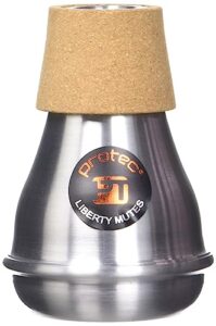 protec ml203 liberty trumpet compact aluminum practice mute