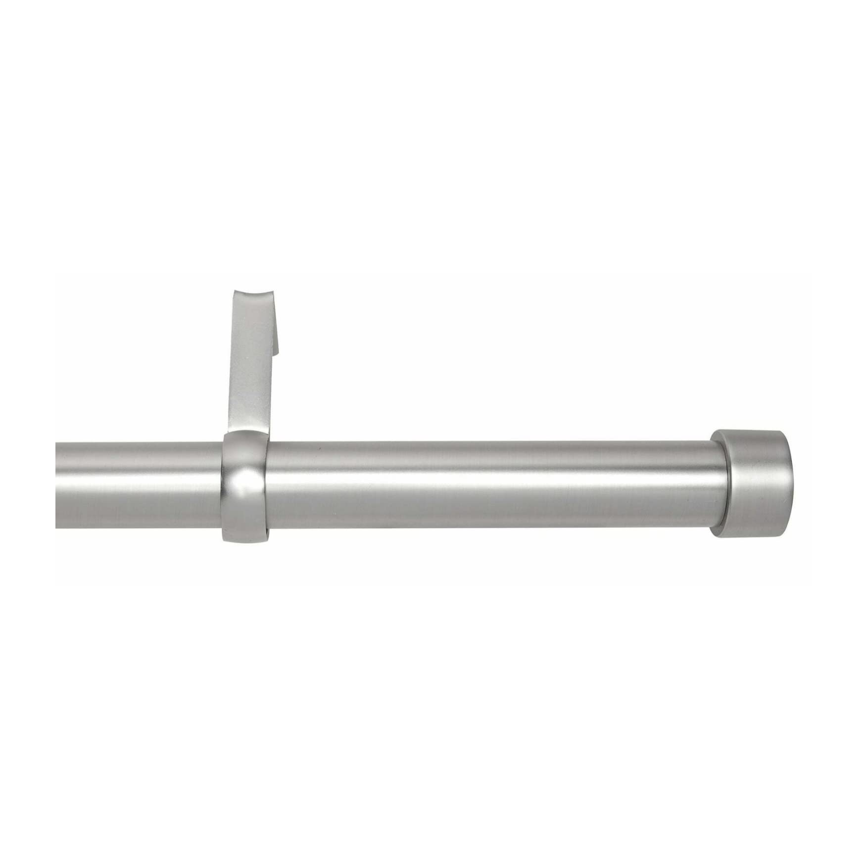 Umbra Cappa Adjustable Curtain Rod, Heavy Duty 1-1/4 Inch Diameter, 36 to 72 Inches, Nickel