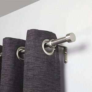 Umbra Cappa Curtain Rod, Includes 2 Matching Finials, Brackets & Hardware, 36 to 72-Inches