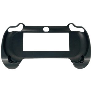 ostent durable joypad plastic flexible bracket holder hand handle grip for sony ps vita 1000 color black