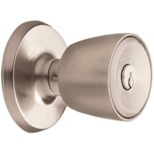 weiser lock gac531 b26d ws 6lr1 beverly entry knob, satin chrome