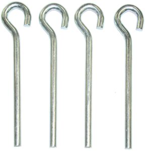 home court boundary line steel peg set - 5so