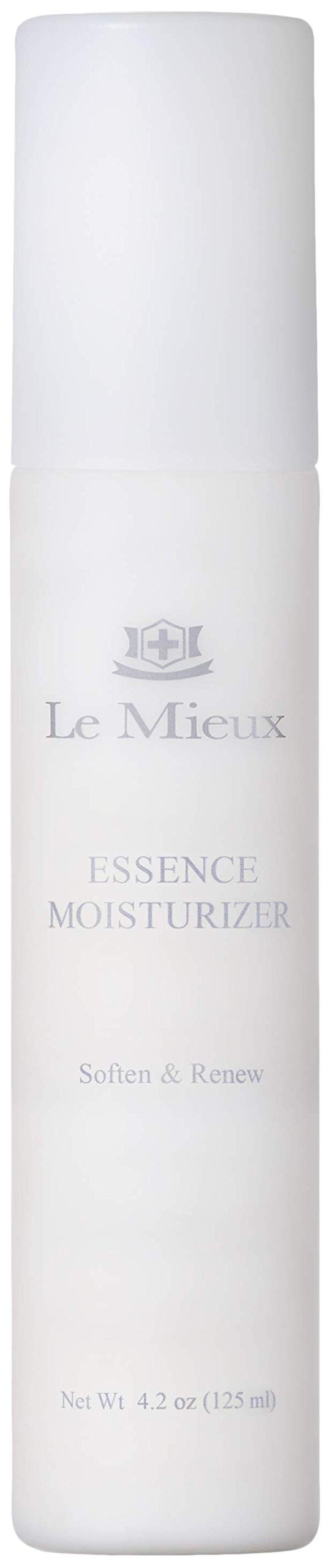 Le Mieux Essence Moisturizer - Peptide-Infused Facial Anti Aging Emulsion with Marine Collagen, Hexapeptide-8 & Hyaluronic Acid Base, Hygrating & Fragrance-Free (4.2 oz / 125 ml)