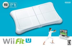 wii fit u w/wii balance board accessory and fit meter - wii u