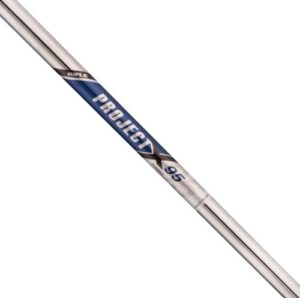 new project x 95 flighted 6.5 x-flex steel iron shafts 3-pw .355