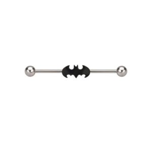 dc comics batman logo industrial barbell