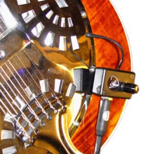 myers pickups resonator guitar pickup with flexible micro-gooseneck