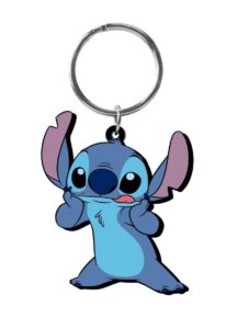 disney stitch soft touch pvc key ring