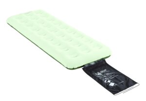 coleman easystay plus single-high twin air mattress, comfortstrong coil construction for superior support & airtight system for leak-free night