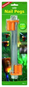 coghlan's led tent nail peg, 10-inch