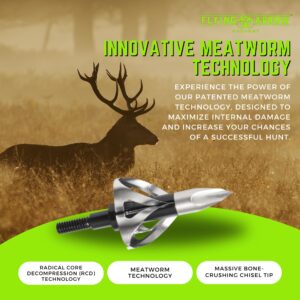 Flying Arrow Archery Toxic Broadhead 3-Pack