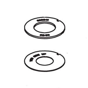 Dometic 385311462 Rubber Toilet Seal Kit in Black | 2001 Toilets & Newer