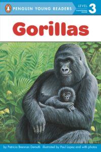 gorillas (penguin young readers, level 3)