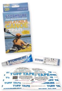 stormsure inflatable canoe & kayak repair kit