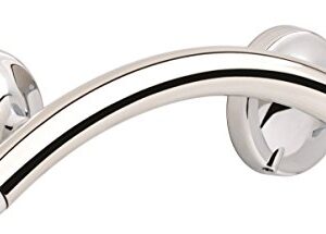 Delta Faucet DF705PC Wall Mounted 9" Curved Bathroom Safety Assist Bar in Polished Chrome