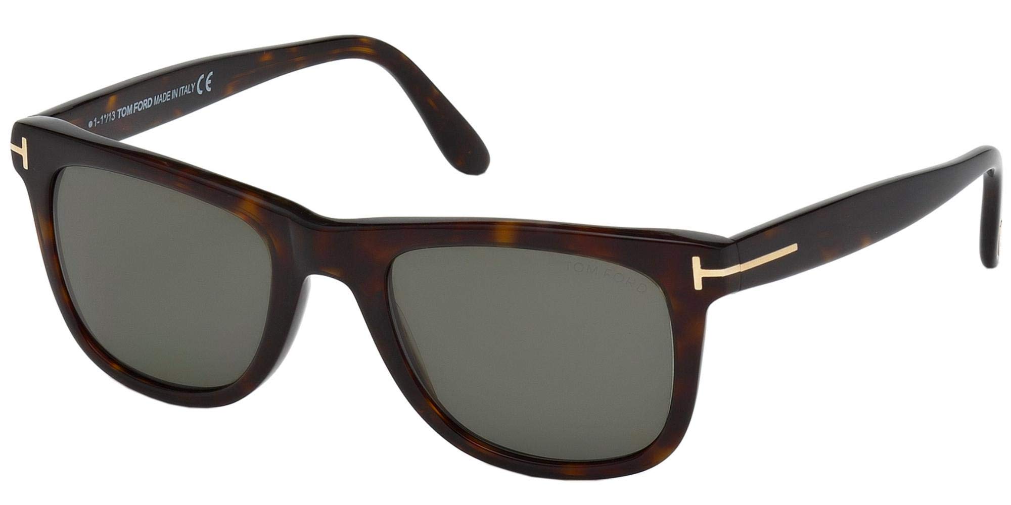 Tom Ford Leo 336 Wayfarer Leo Havana Polarized