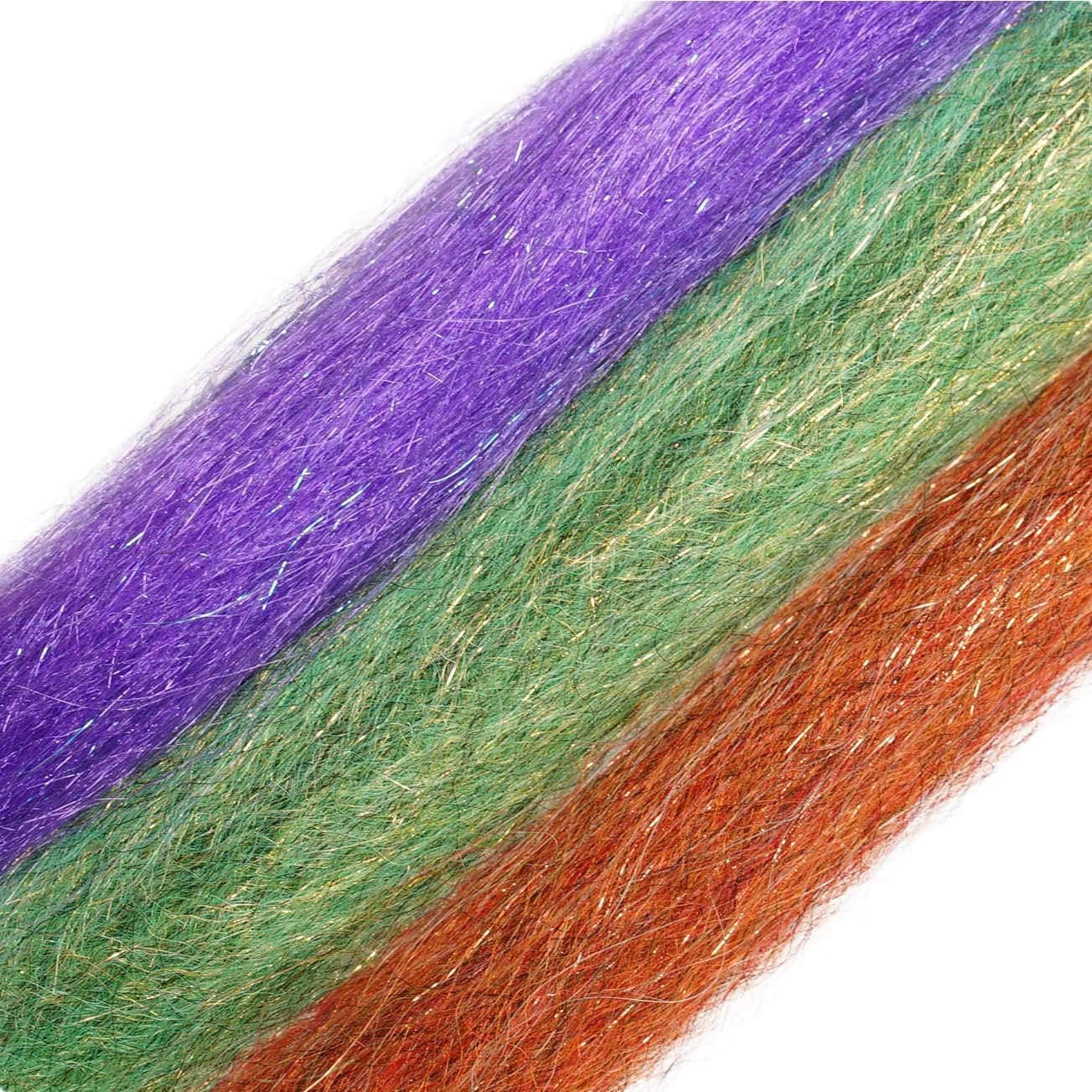 Fish Scale Steve Farrar SF Blend Shaded Chartreuse ::: Fly Tying Material