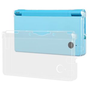 ostent hard crystal case clear skin cover shell for nintendo dsi ndsi